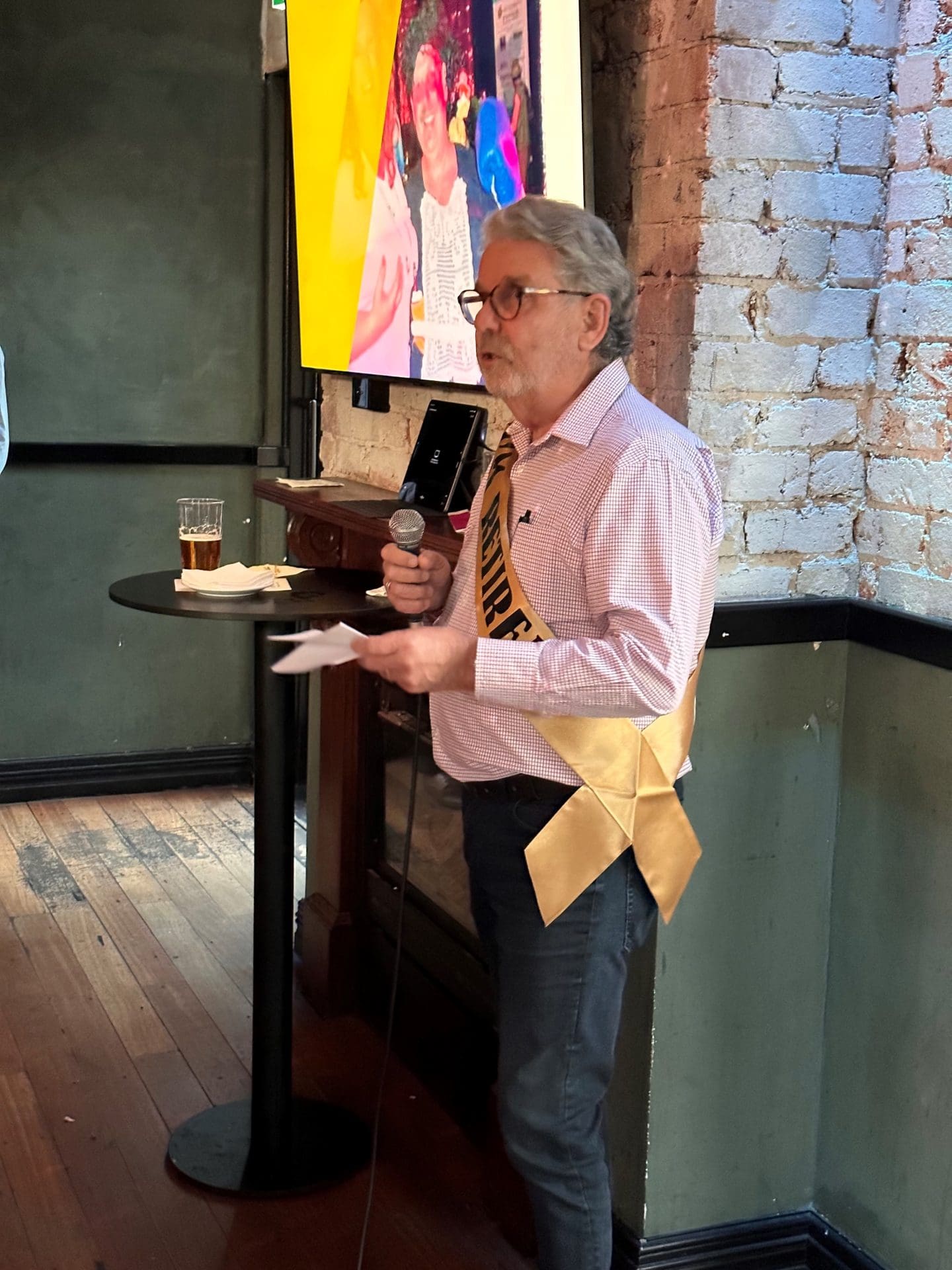 Mike Mulhall's Retirement